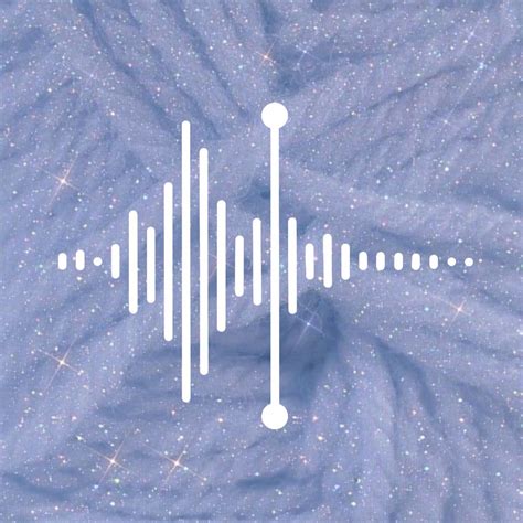 An Image Of Sound Waves In The Sky With Stars On It And White Lines