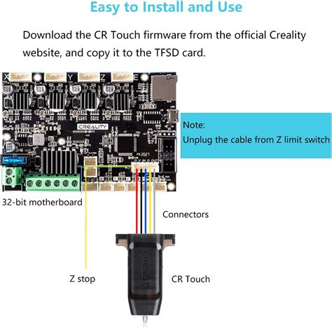 Creality CR Touch Auto Bed Leveling Sensor Kit And Creality Official