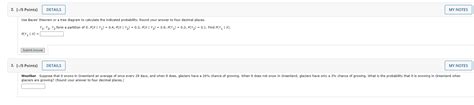 solved 2 [ 5 points] details my notes use bayes theorem