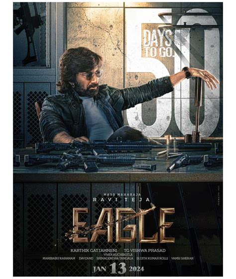 Ravi Teja Eagle Movie Completes Shoot Cinejosh