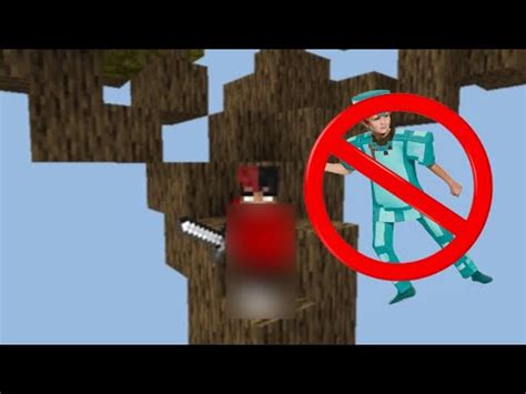 Playing Skywars NAKED No Armor Challenge Minecraft YouTube