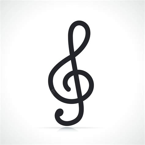 Treble Clef Or Music Icon Symbol Illustration Key Vector Symbol