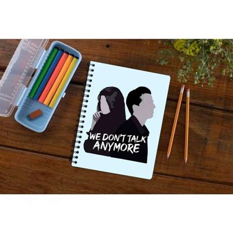 Charlie Puth Notebook We Don T Talk Anymore At Rs 399 00 Paper