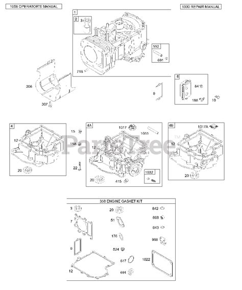 Briggs Stratton 310707 0137 E1 Briggs Stratton Vertical Engine