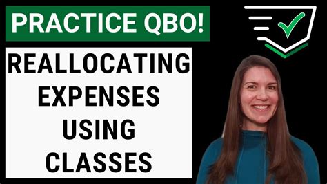 Let S Practice QBO Reallocating Expenses Using Classes YouTube