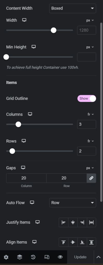 How To Use Elementor Grid Containers