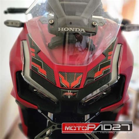 Promo Stiker Tameng Body Depan Honda ADV 160 Carbon Resin Premium