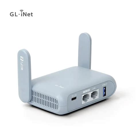 GL INet GL MT3000 Beryl Humanity Wi Fi 6 Routeur Gigabit De Voyage Sans