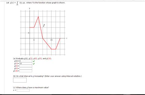Solved Let G X Integral F T Dt Where F Id The Function Chegg