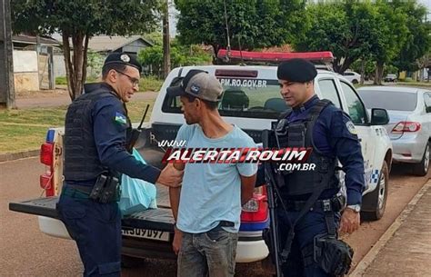 Após furtar duas residências homem foi preso em flagrante pela Polícia