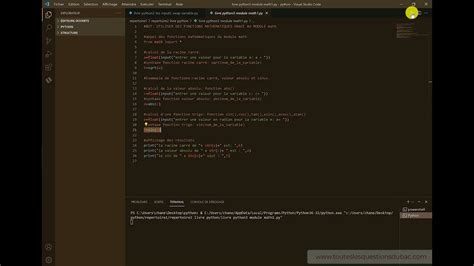 python racine carré YouTube