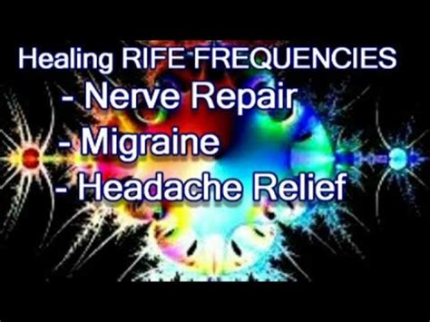 Healing RIFE FREQUENCIES Nervous System Function Nerve Repair