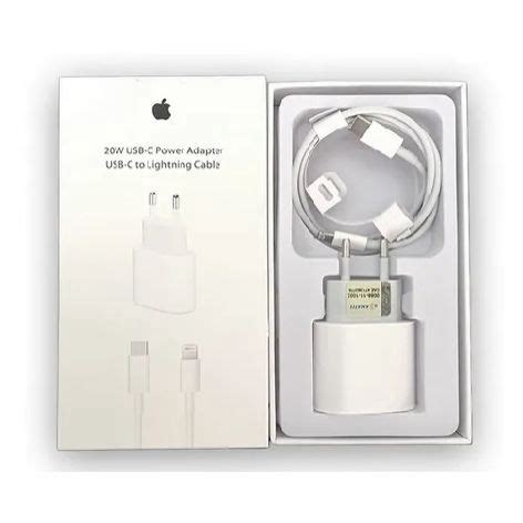 Carregador Completo Iphone Apple 12 11 X Xs Fonte 20w Usb C Cabo