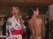 Rebecca Mir Naked Back Dress 2023 Celebs Roulette Tube