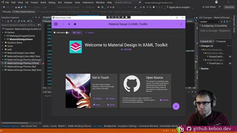 c wpf material design in xaml bug bash youtube