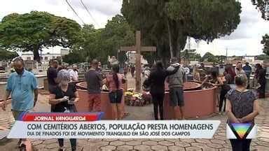 Jornal Vanguarda Cemitérios de São José e Taubaté têm movimento