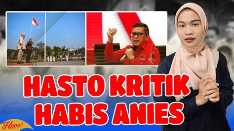 Sekjen PDIP Kritik Habis Habisan Anies Baswedan Soal Salam Merdeka