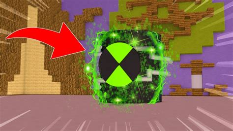 COMO FAZER O OMNITRIX DO BEN 10 NO MINECRAFT YouTube