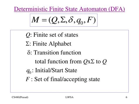ppt finite state automata powerpoint presentation free download id 1792404