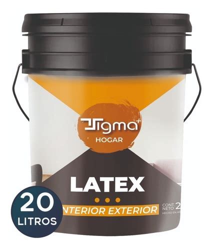 Pintura Latex Lavable Acrilica Color Blanca Litros Tioso Hogar