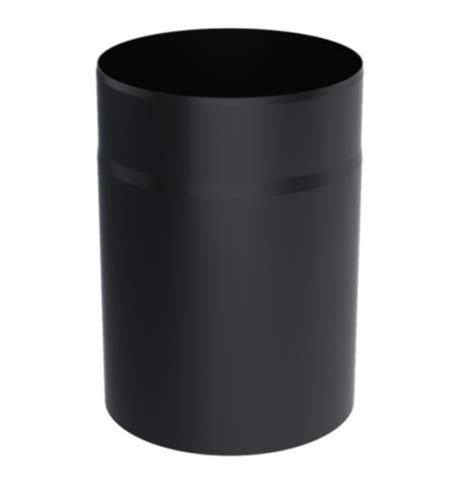 RURA KOMINOWA DO KOZY KOZA fi 150mm CZARNA 0 25m RURA ŻAROODPORNA 25cm
