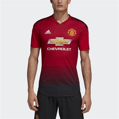Manchester United Home Authentic Jersey Red 2XL Mens Manchester