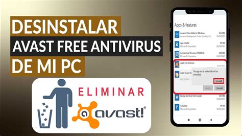 Como Desinstalar Avast Free Antivirus Cuando No Se Deja 2023