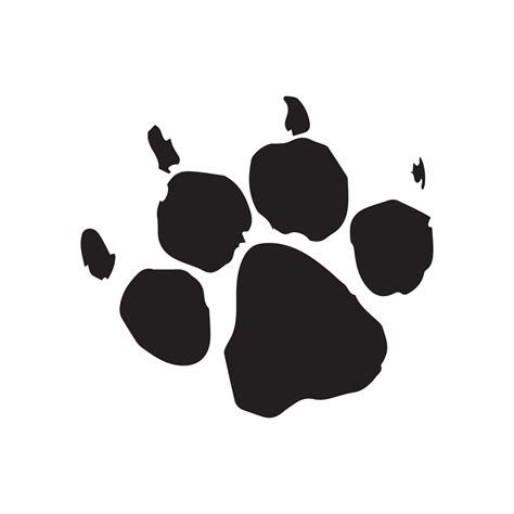 Lion Paw Print Vector Design 9567400 Vector Art At Vecteezy