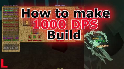 HOW TO MAKE A 1000 DPS PRISONER BUILD L Voxlblade YouTube