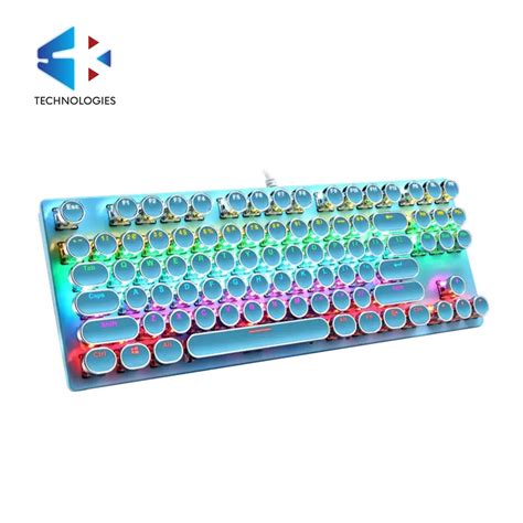 Leaven K550 Mechanical Keyboard 87 Key USB Wired Gaming Keyboard With
