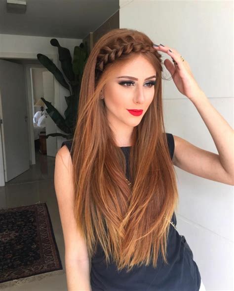 Peinados De Fiesta Con Trenzas Y Pelo Suelto