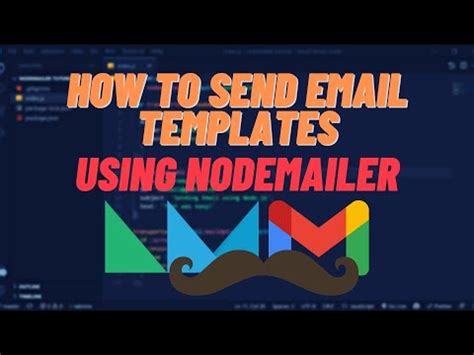 How To Send Email Templates With Nodemailer In Nodejs YouTube
