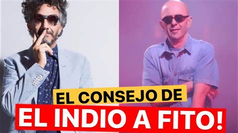 La Tr Gica Historia De Fito P Ez Y Lo Que Le Aconsej El Indio Solari