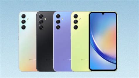 Samsung Galaxy A54 5G y A34 5G ficha técnica y novedades