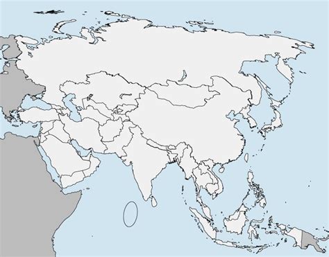 Countries Of Asia By Area On A Map Quiz By Hpb