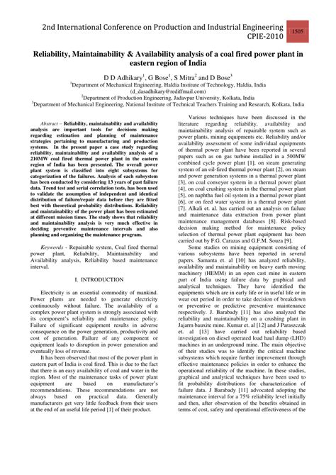 an introduction to reliability and maintainability engineering