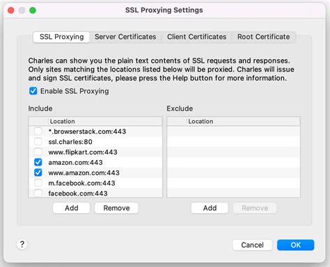 Setup Charles Proxy With App Live BrowserStack Docs