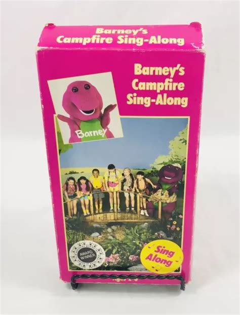 Barney S Campfire Sing Along Vhs Barney Sing Along Eur