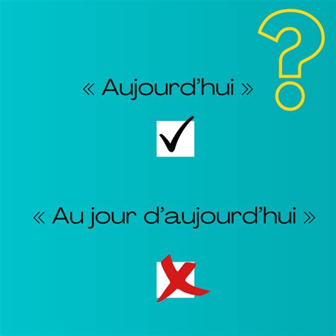 Pléonasme Au jour daujourdhui ne faites plus lerreur