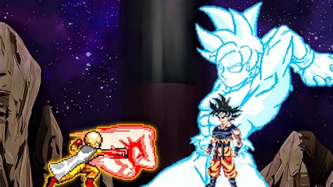 Cliff Saitama V Op New Vs Manga Goku Op In Mugen Youtube