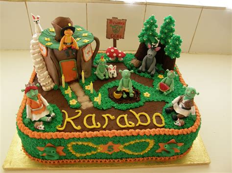 It S My Party Shrek Birthday Cake
