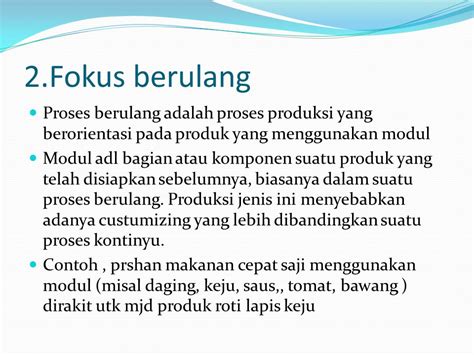 Detail Contoh Proses Produksi Campuran Koleksi Nomer
