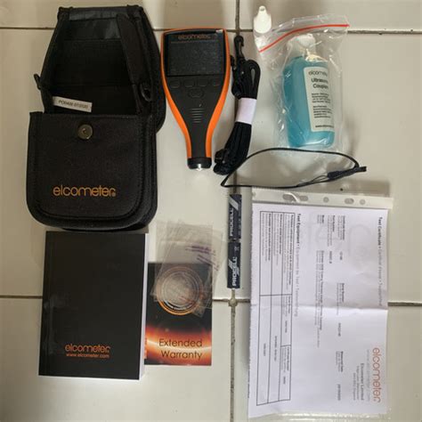 Jual Elcometer 500 A500 Model B Coating Thickness On Concrette