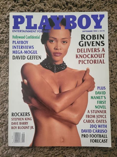 Mavin Vintage Playboy Magazine September 1994 Robin Givens David Geffen