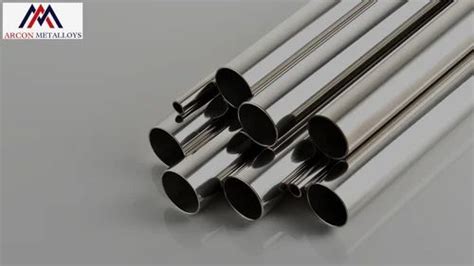Arcon Metalloys Round Stainless Steel 304L Electropolish Pipe 6 Meter
