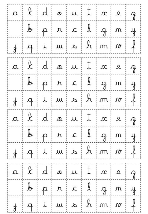 ALFABETO MÓVEL 4 TIPOS DE LETRAS PARA IMPRIMIR Criar Recriar