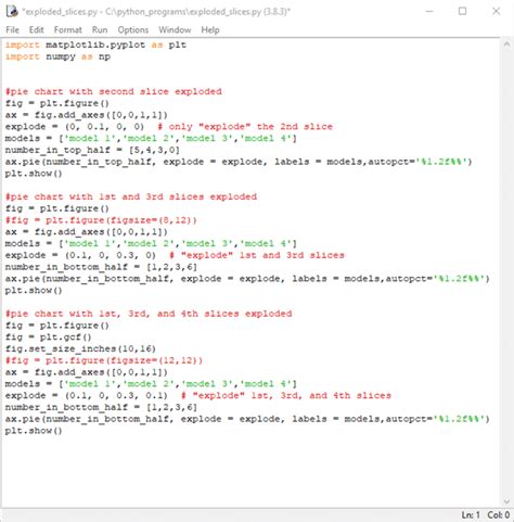 Pie Charts In Python From Sql Server Data