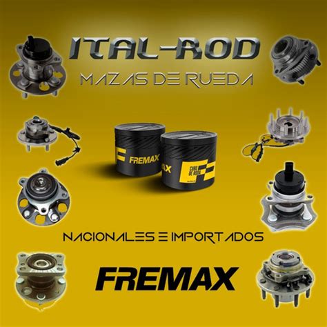 Maza Masa Ruleman Trasera Fiat Siena Sin Abs Fremax Env O Gratis