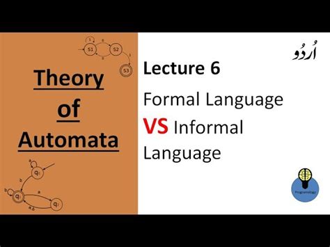 formal languages and automata theory tutorial