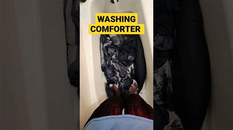 THE BEST WAY TO WASH YOUR COMFORTER Shorts YouTube